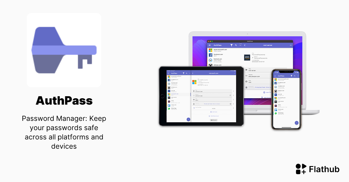 Install AuthPass on Linux | Flathub