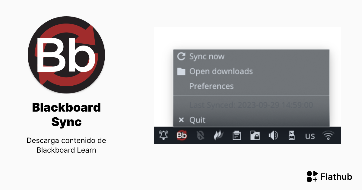 Instalar Blackboard Sync en Linux | Flathub