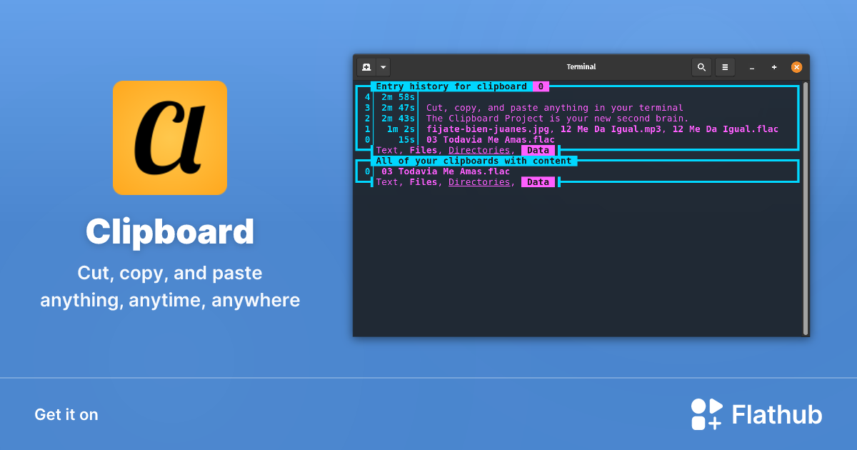 Install Clipboard on Linux | Flathub