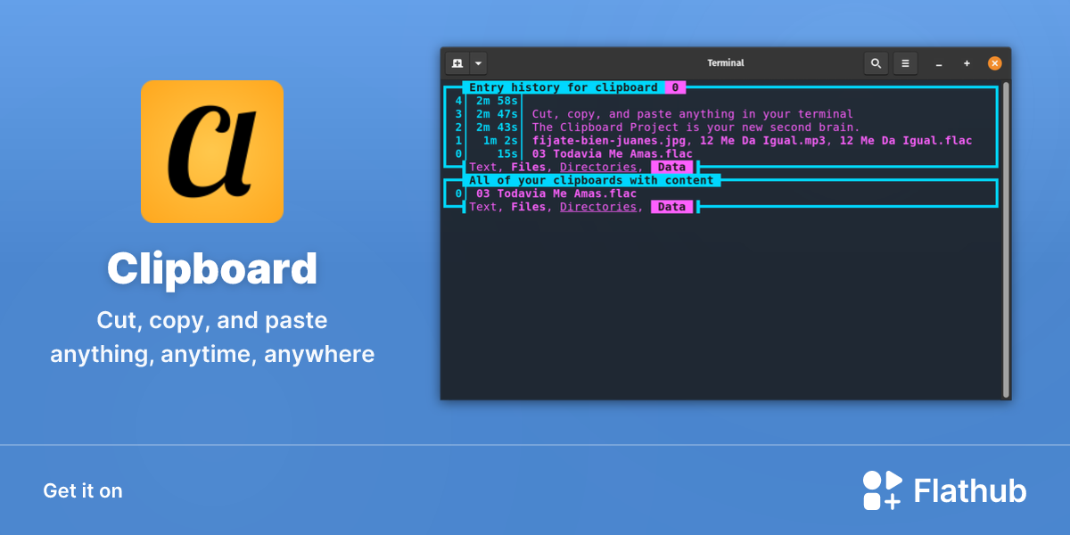 Install Clipboard on Linux | Flathub