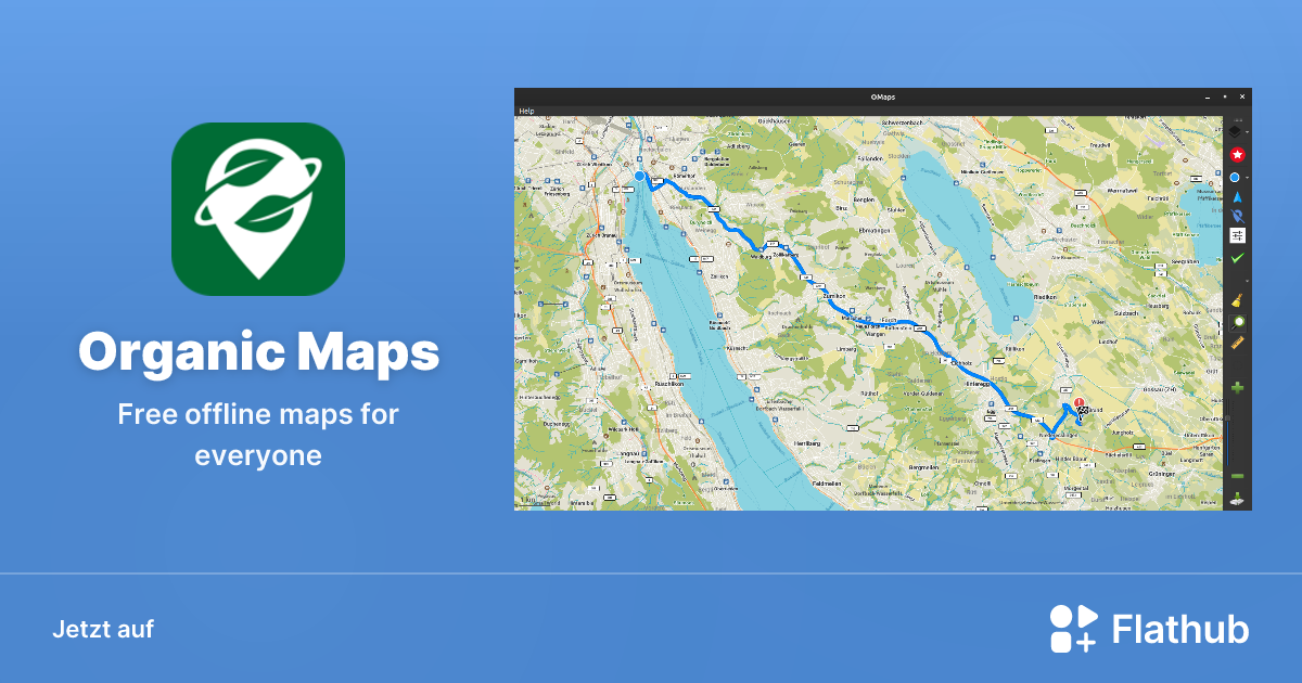 Organic Maps auf Linux installieren | Flathub