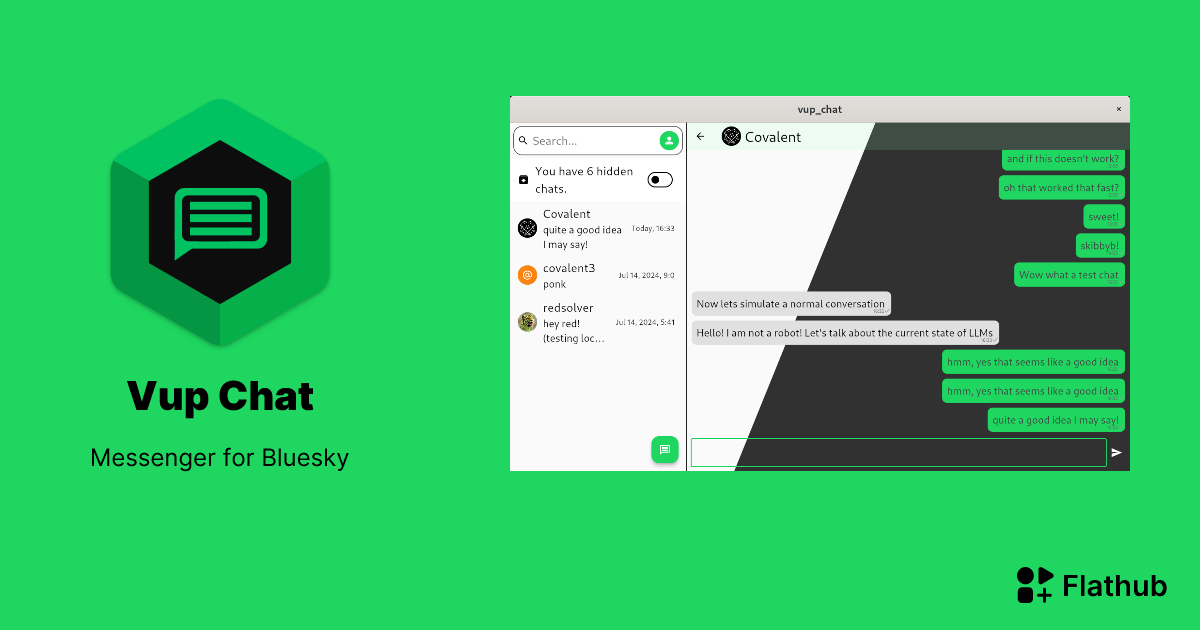 نصب Vup Chat روی گنو/لینوکس | فلت‌هاب