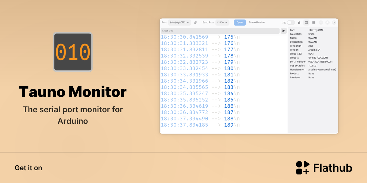 Install Tauno Monitor on Linux | Flathub