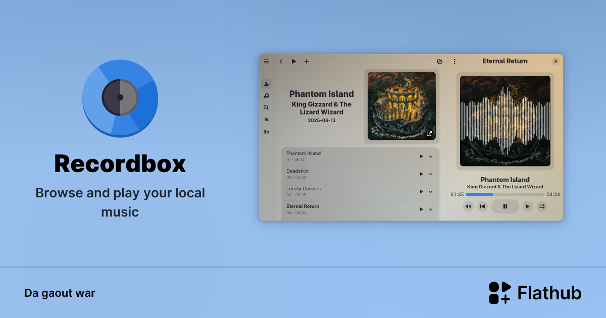Install Recordbox on Linux | Flathub