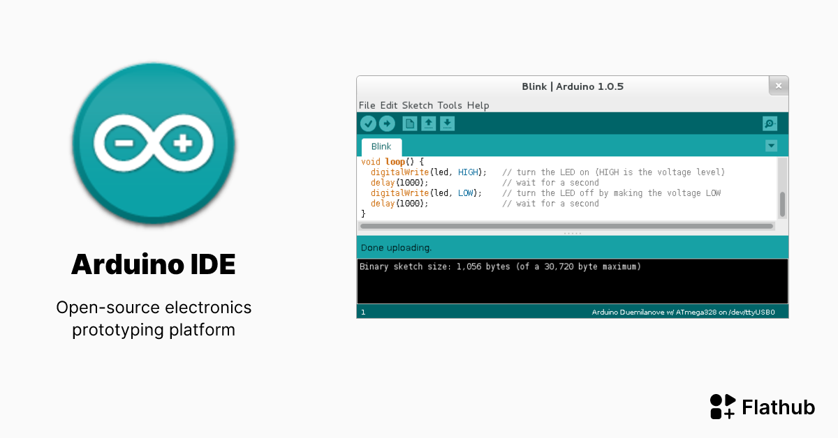 Installer Arduino IDE sur Linux | Flathub