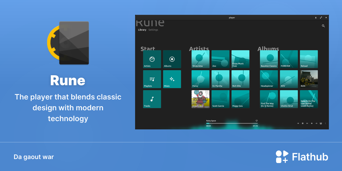 Staliañ Rune war Linux | Flathub