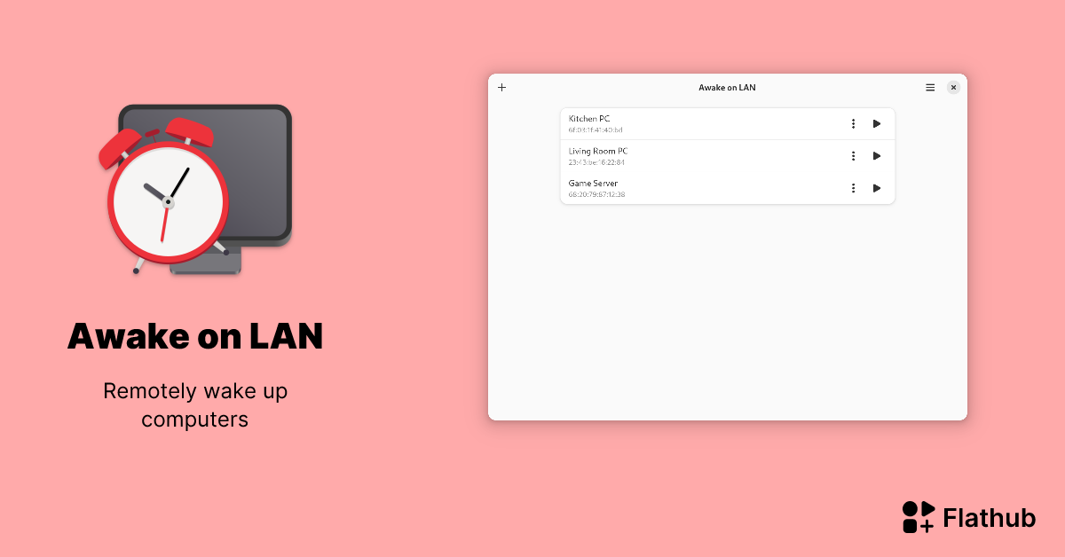 Install Awake on LAN on Linux | Flathub