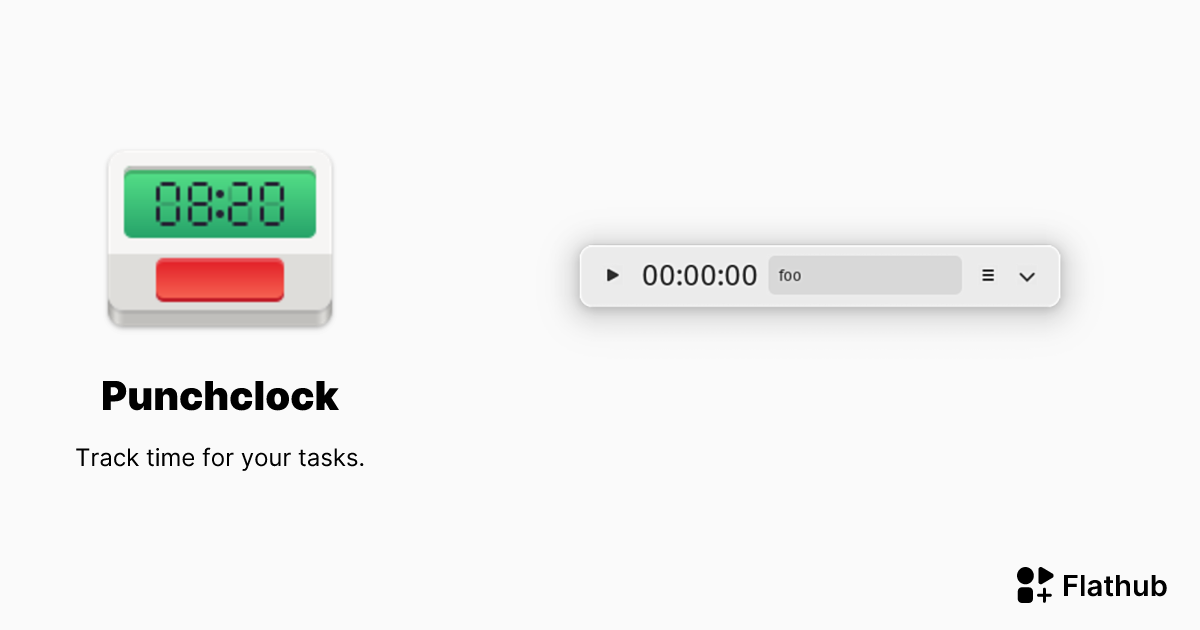 Install Punchclock on Linux | Flathub