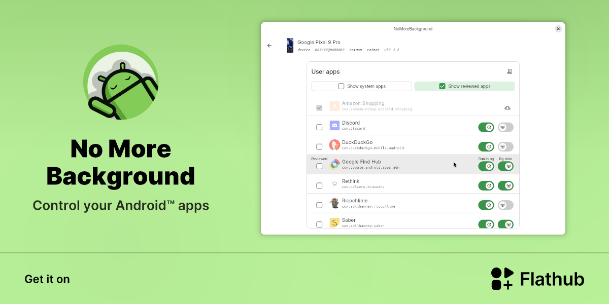 Install No More Background on Linux | Flathub