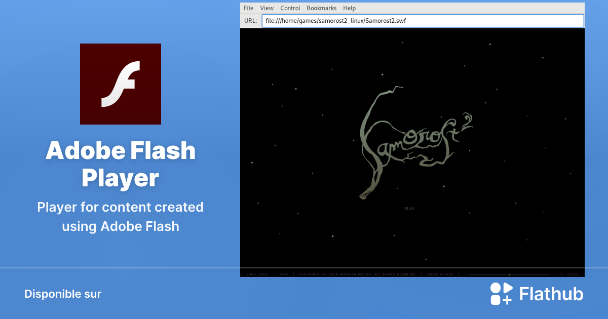 Installer Adobe Flash Player sur Linux | Flathub