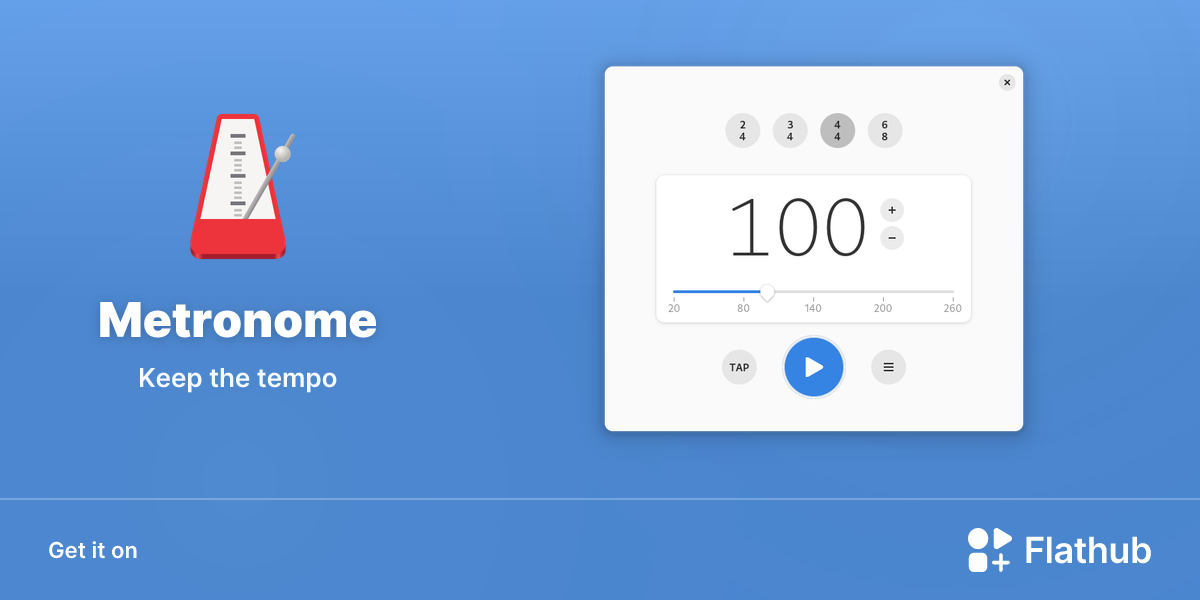 Install Metronome on Linux | Flathub