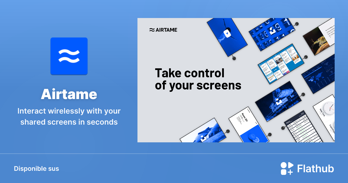 Installar Airtame sus Linux | Flathub