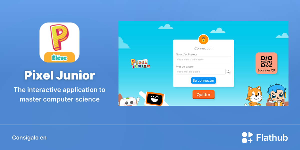 Instalar Pixel Junior en Linux | Flathub
