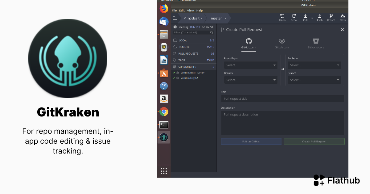 Install GitKraken on Linux | Flathub