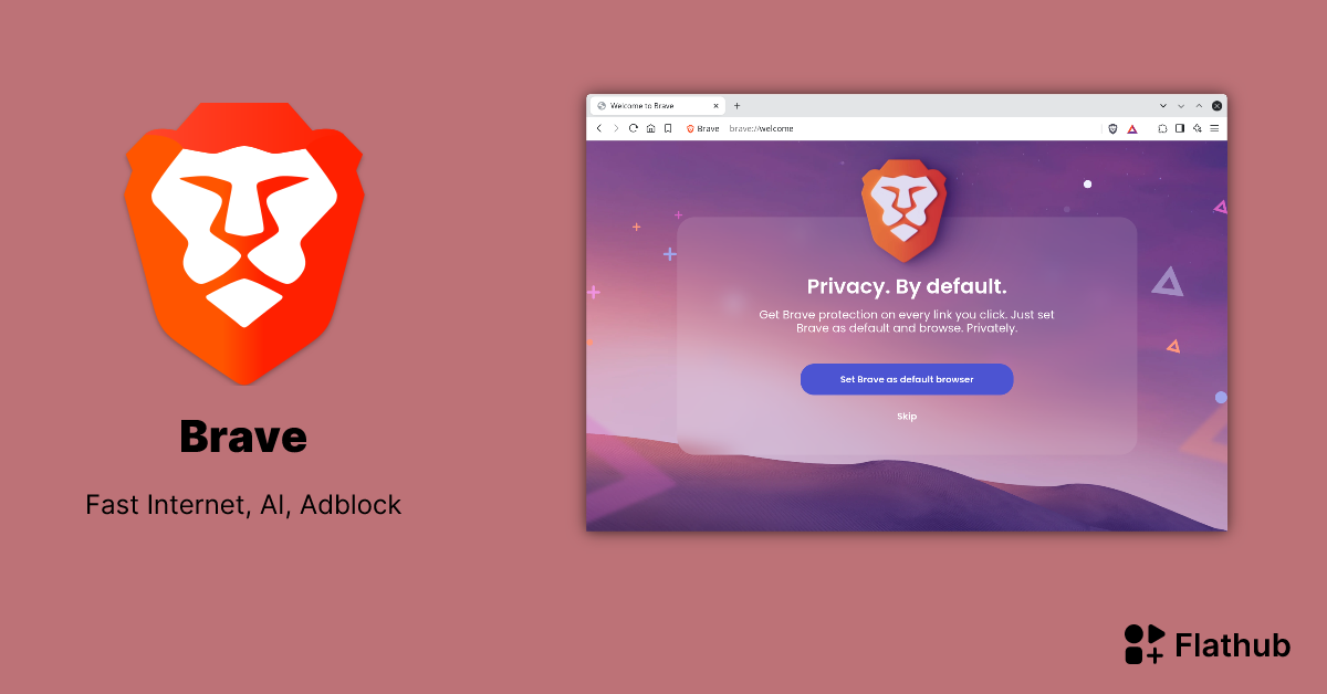 Instalar Brave en Linux | Flathub