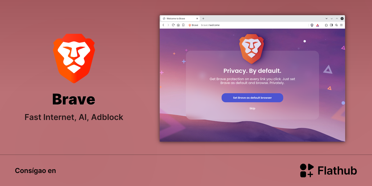 Instalar Brave en Linux | Flathub