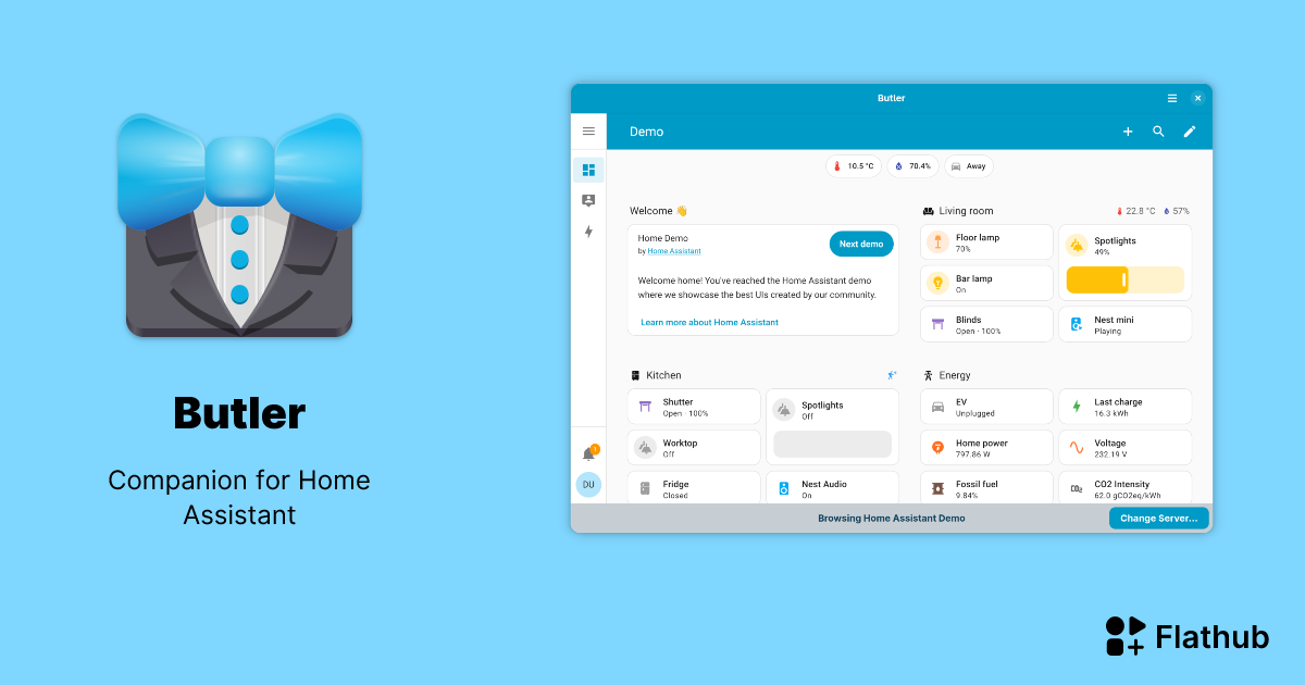 Instalar Butler en Linux | Flathub