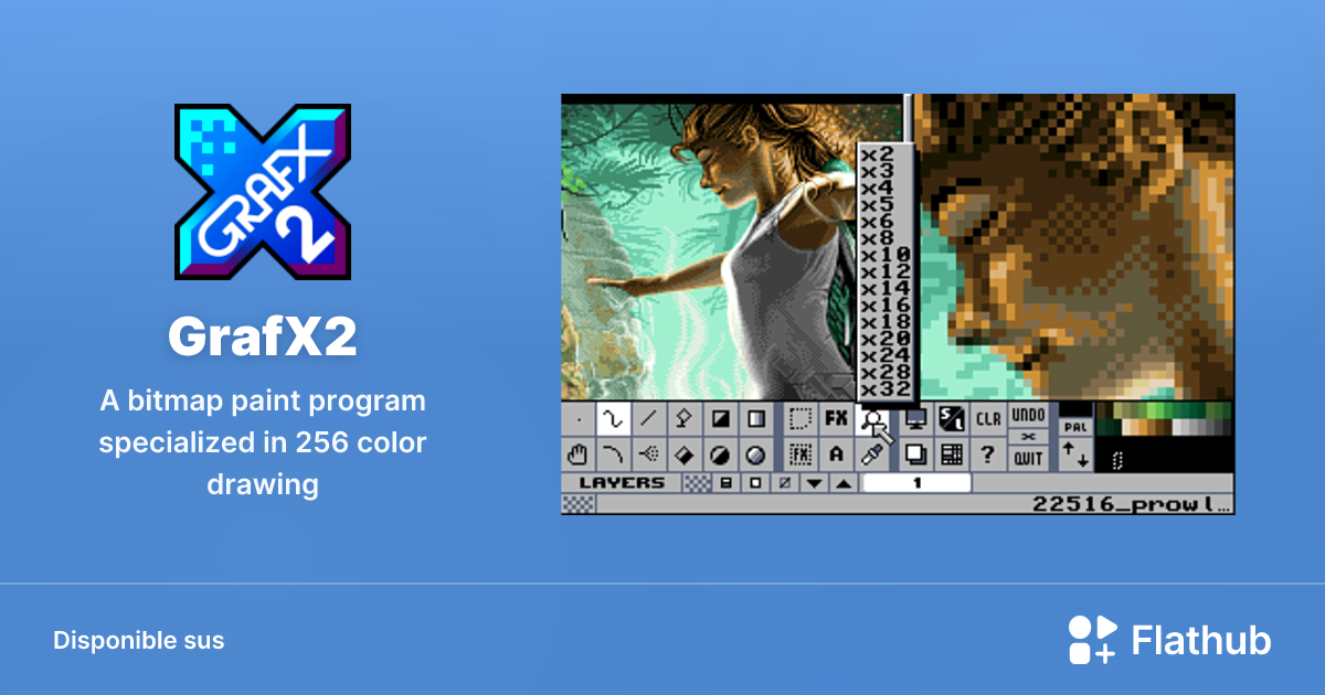 Installar GrafX2 sus Linux | Flathub