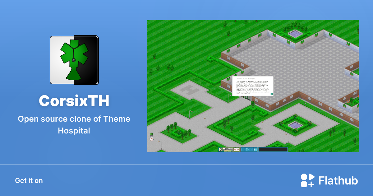 Install CorsixTH on Linux | Flathub