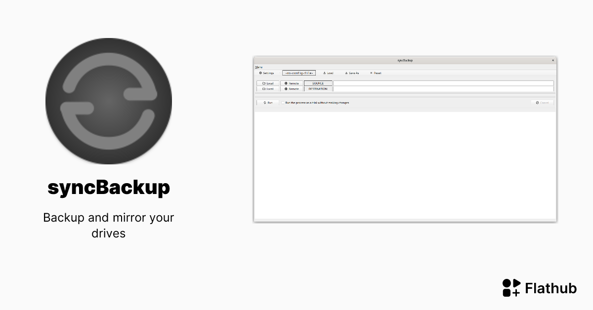 Instalar syncBackup en Linux | Flathub