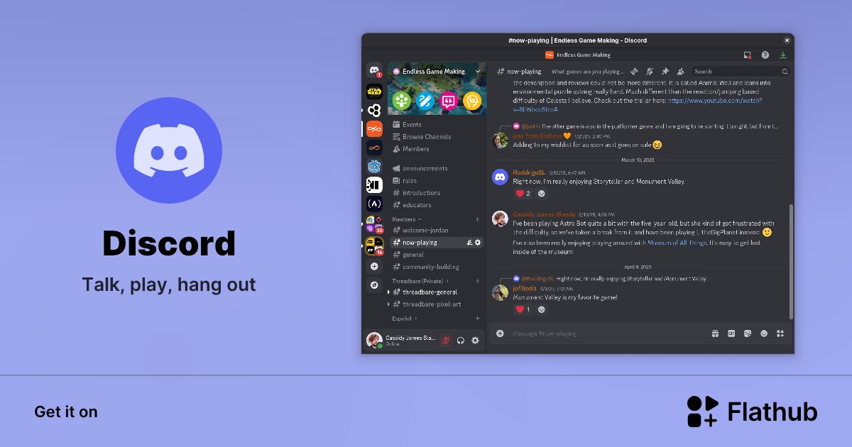 Install Discord on Linux | Flathub