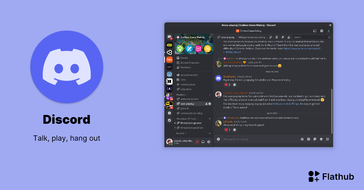 Install Discord on Linux | Flathub