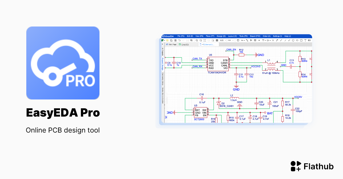 Nainstalovat aplikaci EasyEDA Pro na Linux | Flathub