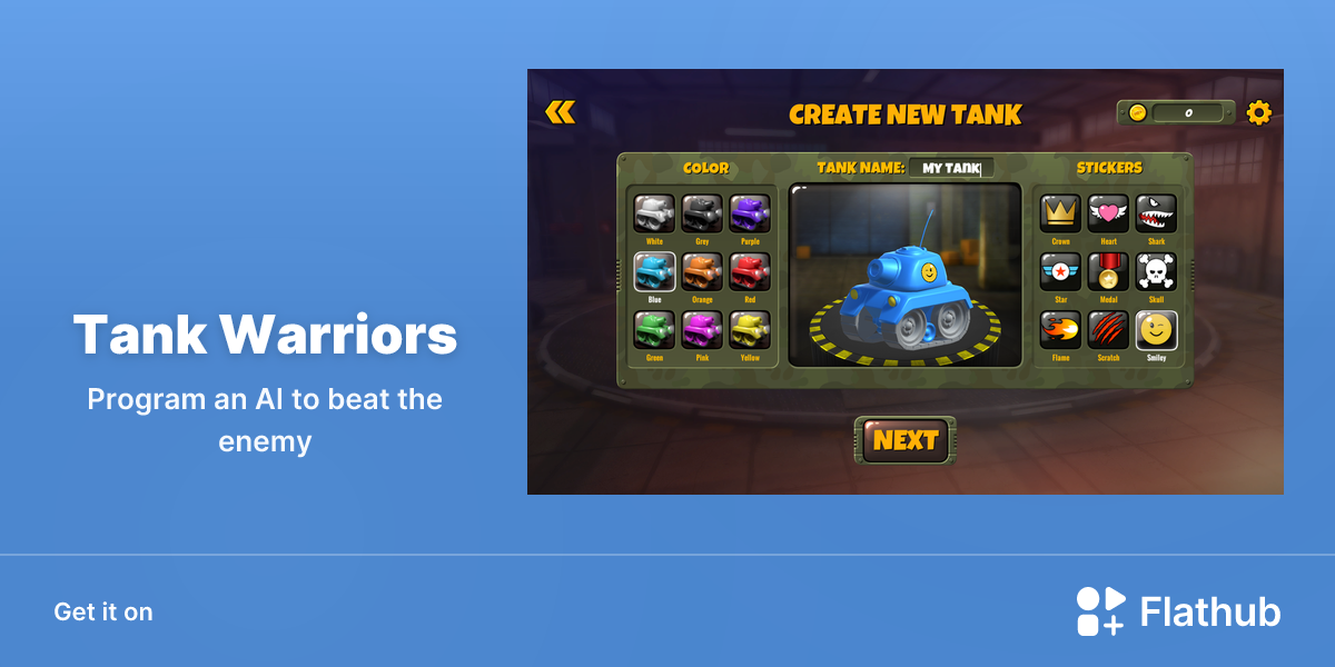ثبِّت Tank Warriors على لينكس | فلاتهب