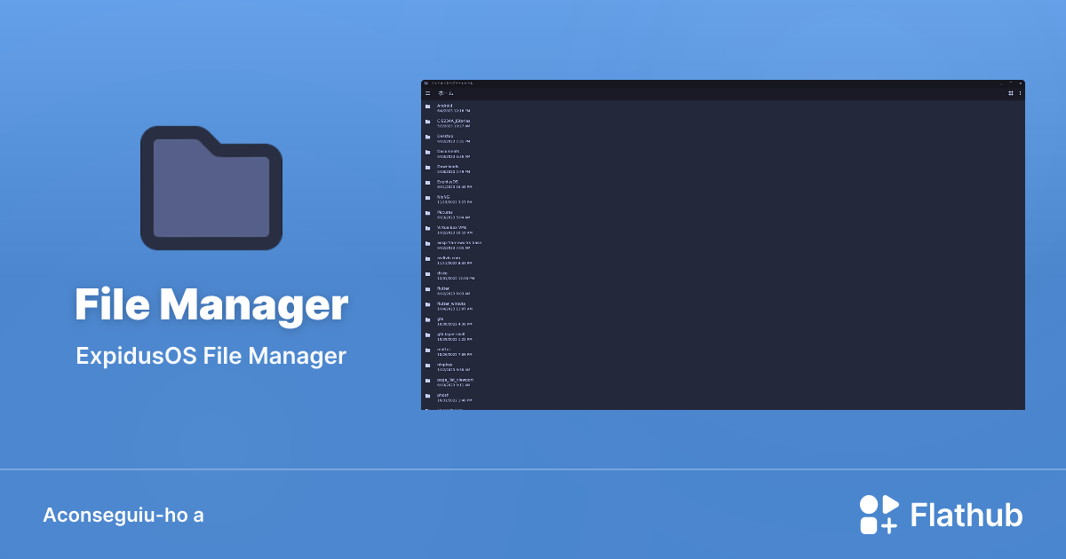 Instal·leu File Manager a Linux | Flathub