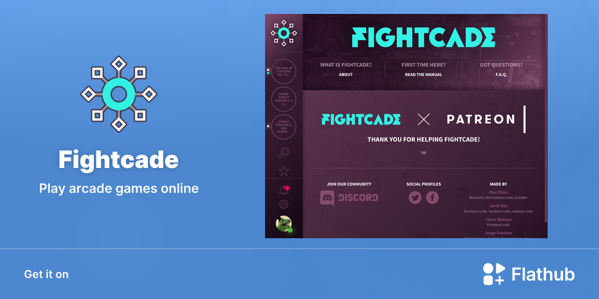 Install Fightcade on Linux | Flathub