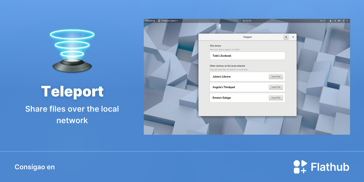 Install Teleport on Linux | Flathub