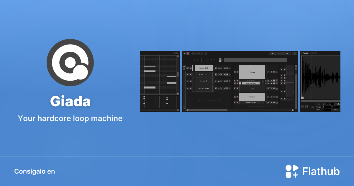 Instalar Giada en Linux | Flathub