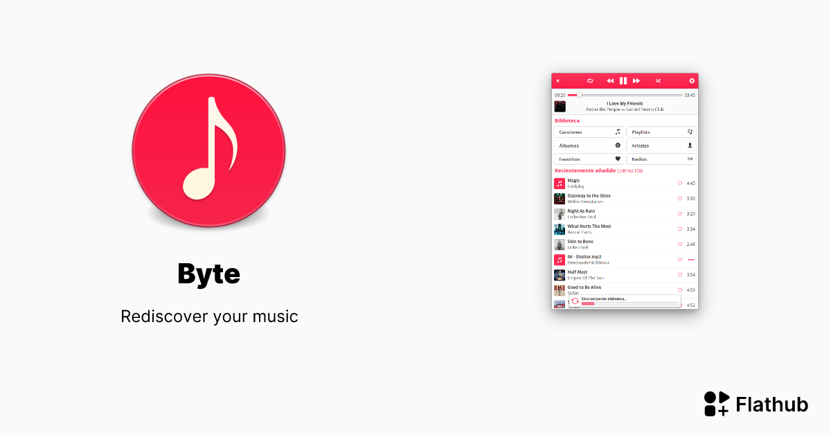Усталяваць Byte на Linux | Flathub