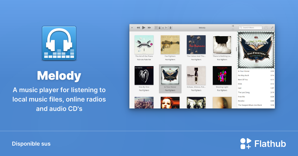 Install Melody on Linux | Flathub