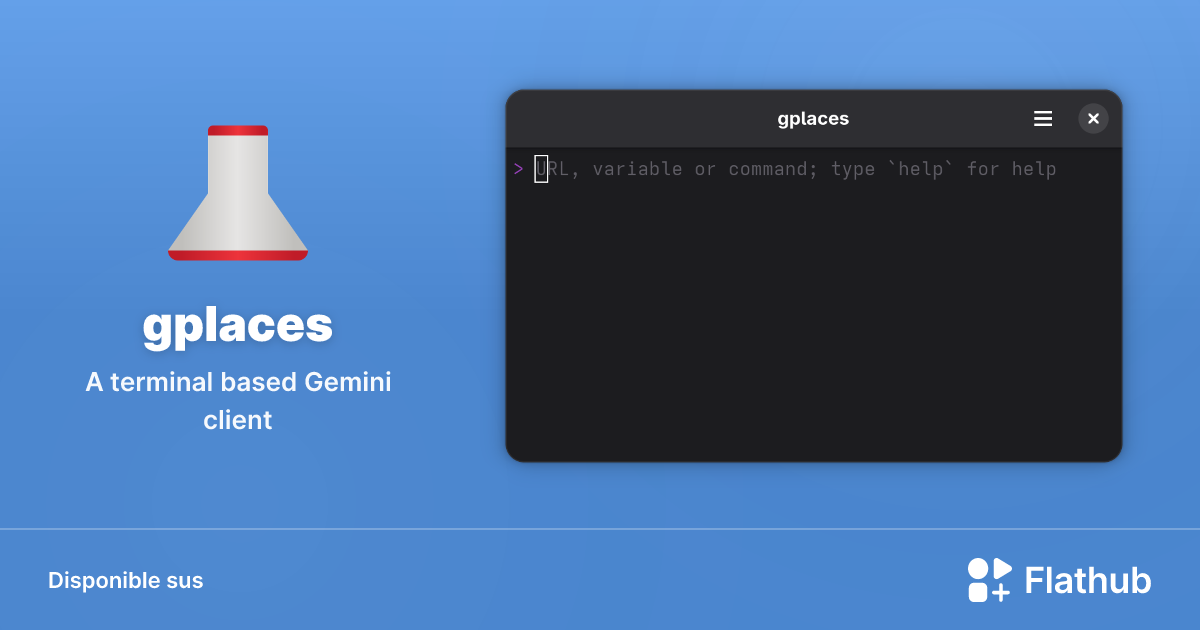 Installar gplaces sus Linux | Flathub