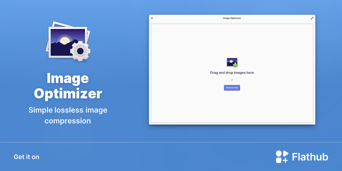 Install Image Optimizer on Linux | Flathub