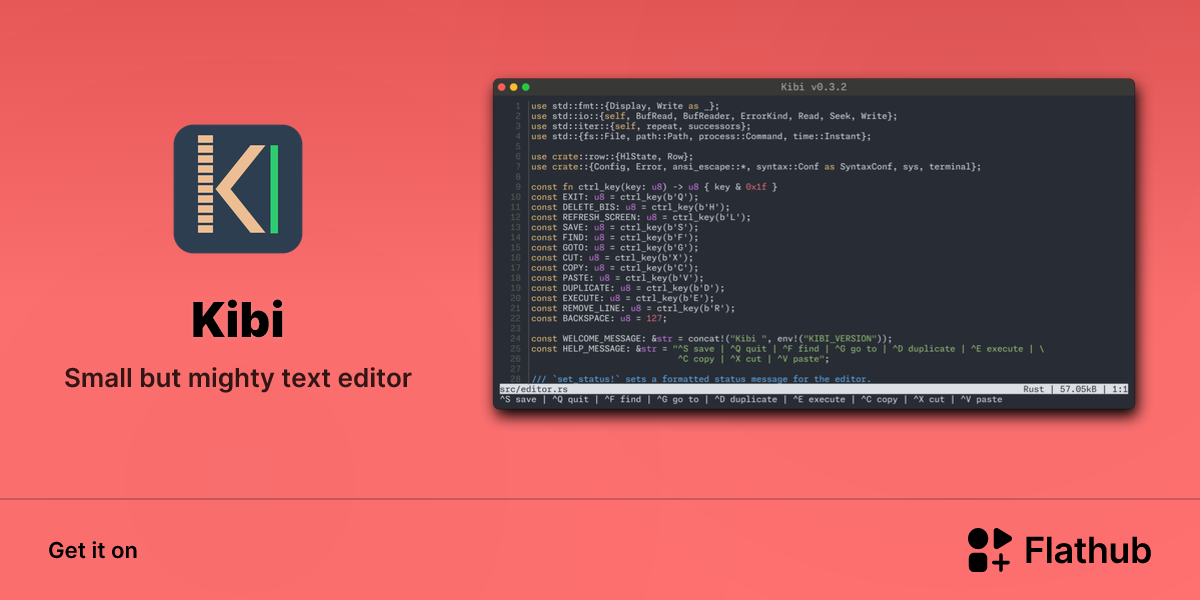 Install Kibi on Linux | Flathub