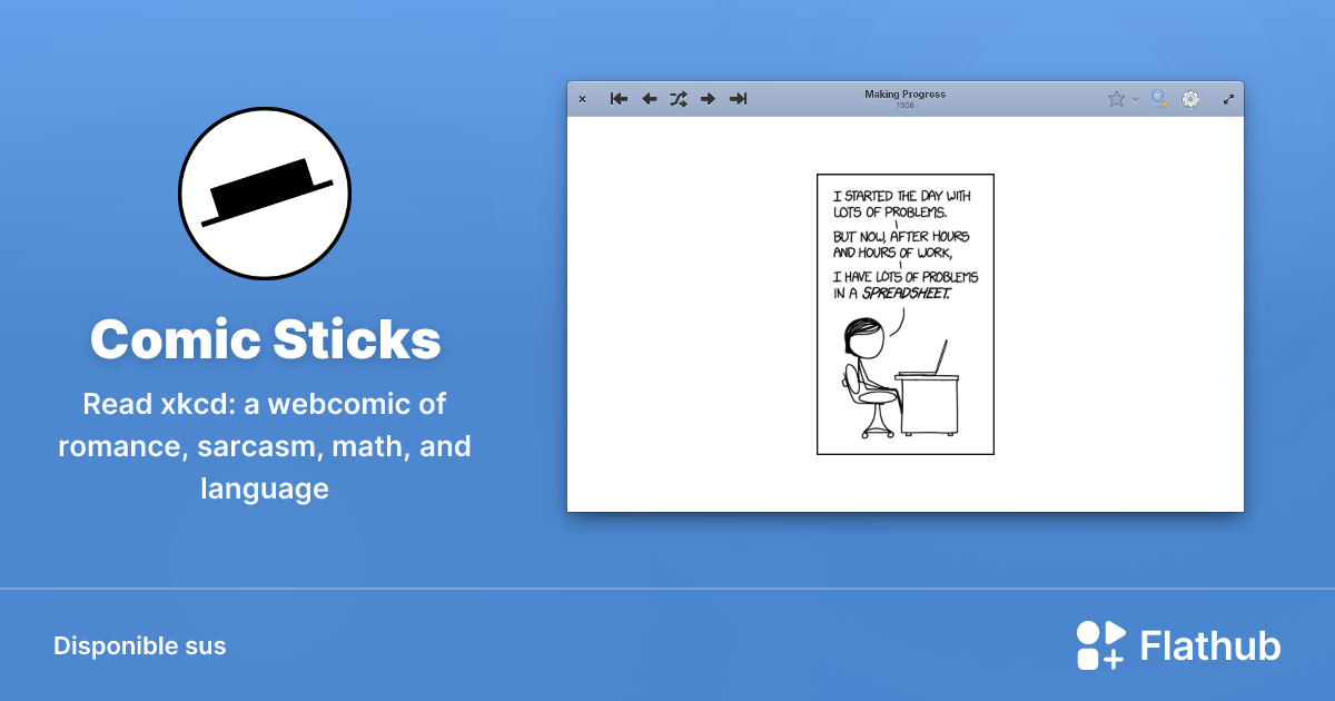 Install Comic Sticks on Linux | Flathub