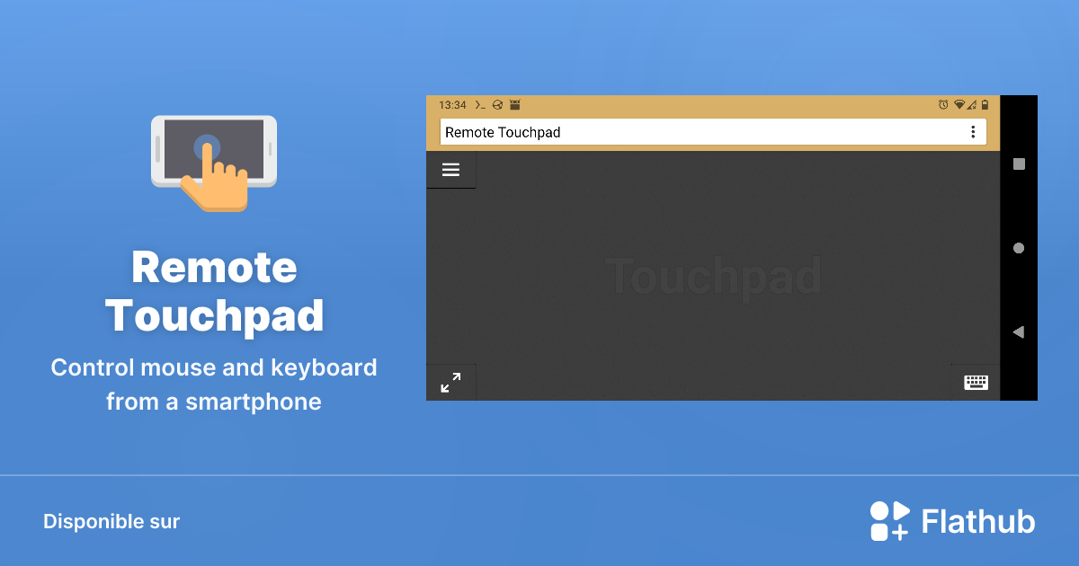 Installer Remote Touchpad sur Linux | Flathub