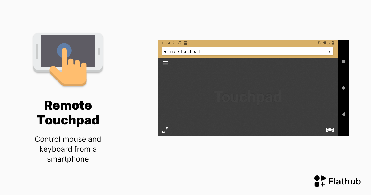 Installa Remote Touchpad su Linux | Flathub