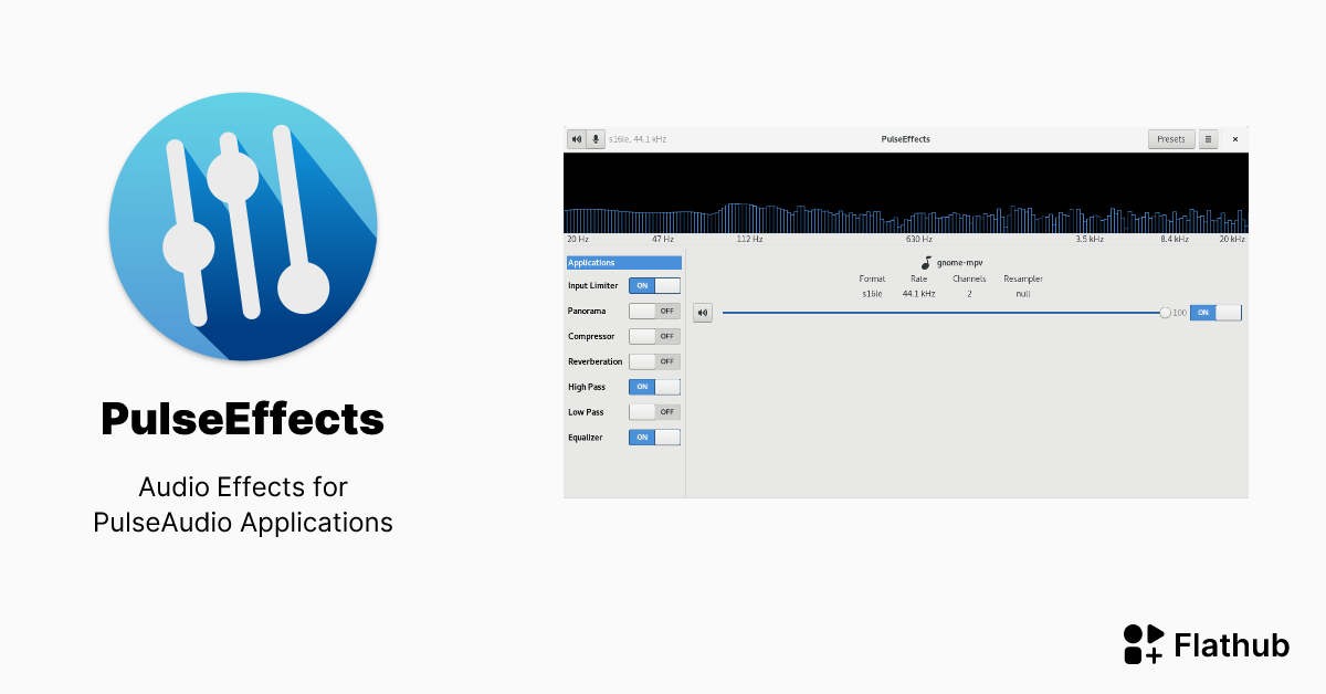 Install Pulseeffects On Linux Flathub