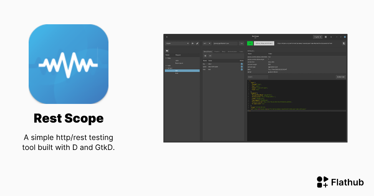 Install Rest Scope on Linux | Flathub