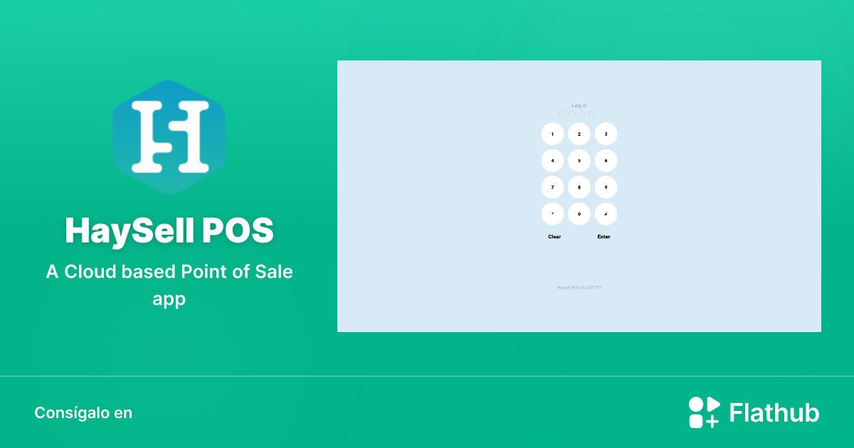 Instalar HaySell POS en Linux | Flathub