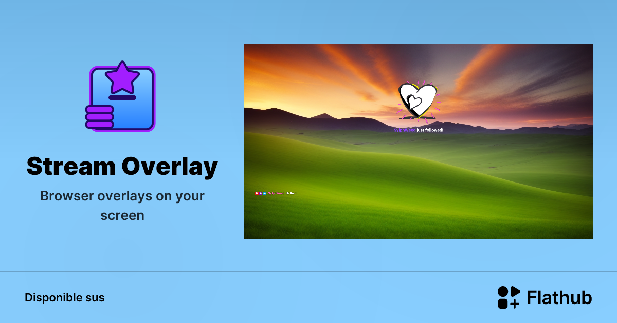 Installar Stream Overlay sus Linux | Flathub