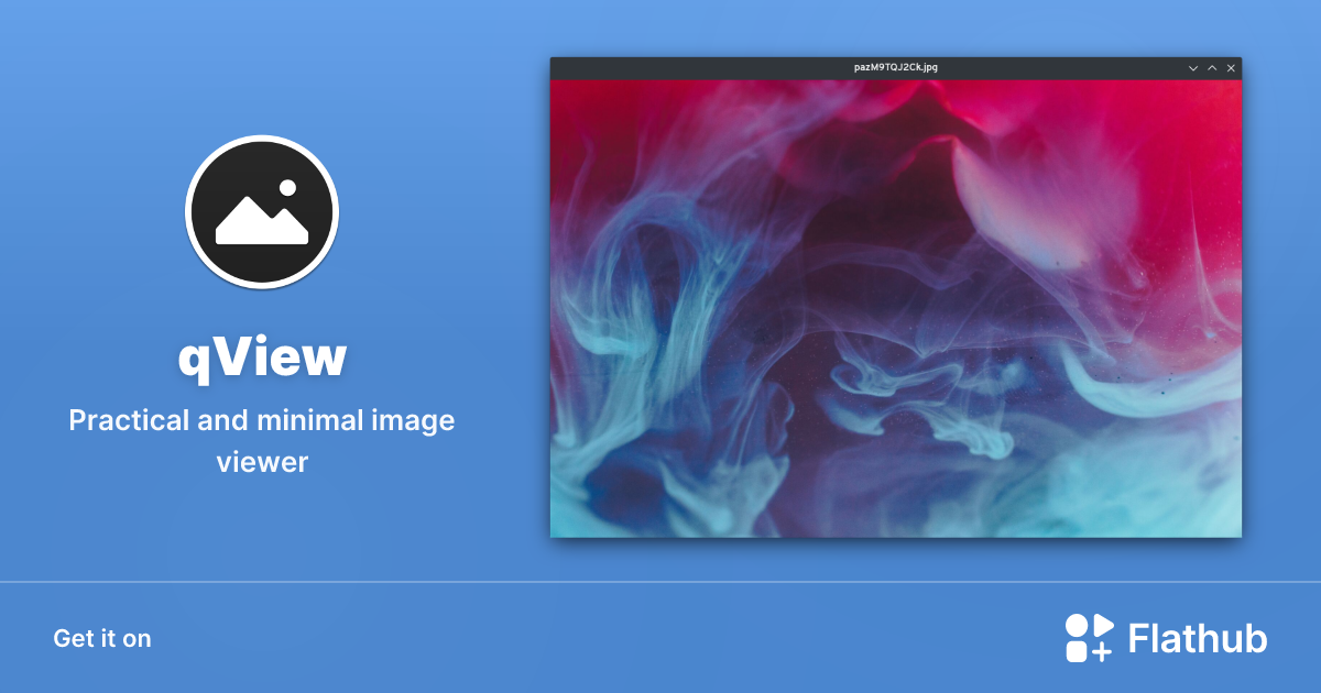 نصب qView روی گنو/لینوکس | Flathub
