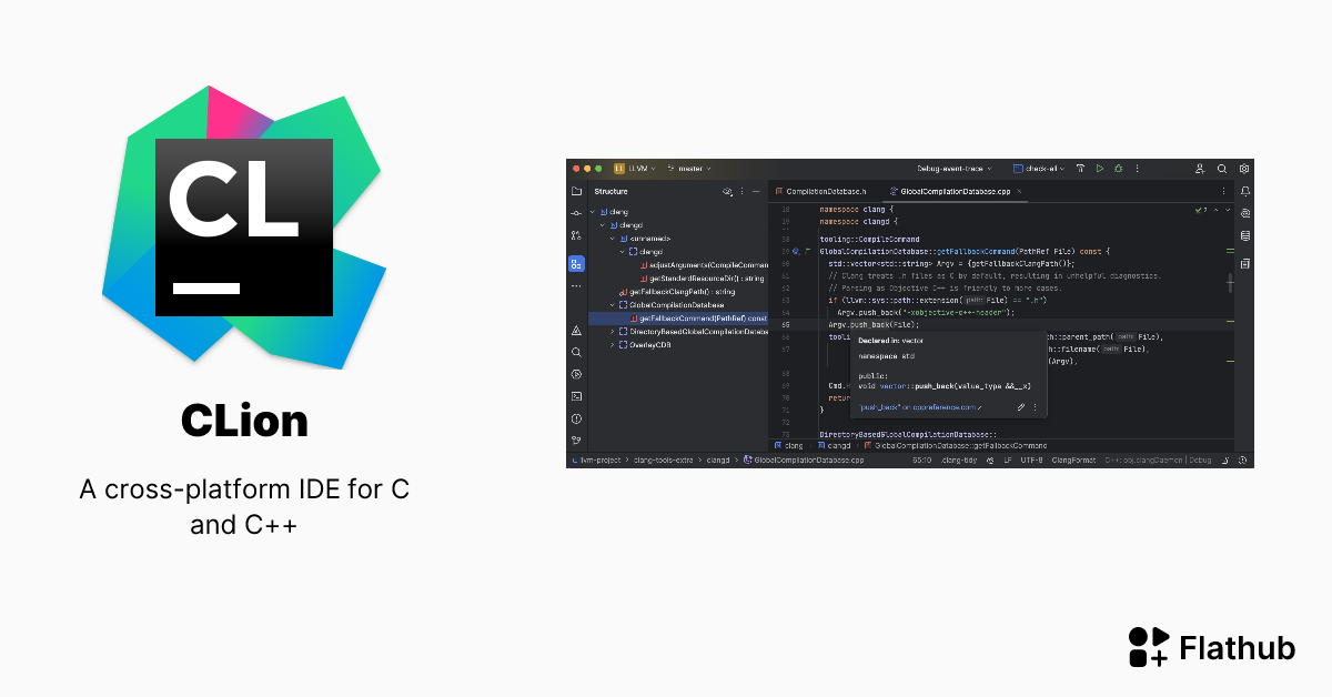 在 Linux 上安裝 CLion | Flathub