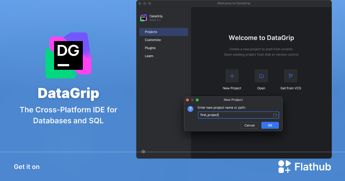 Install DataGrip on Linux | Flathub