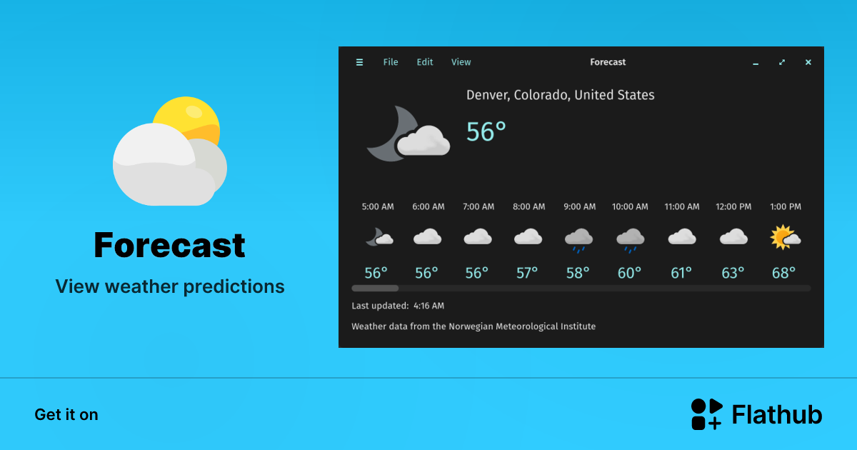 Install Forecast on Linux | Flathub
