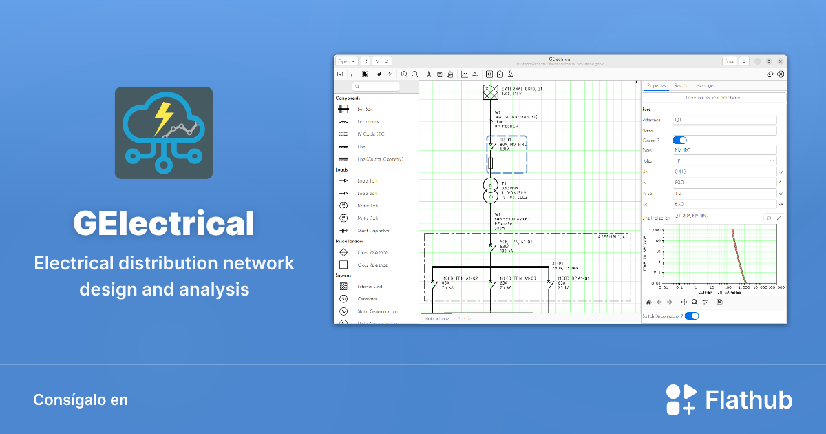 Instalar GElectrical en Linux | Flathub