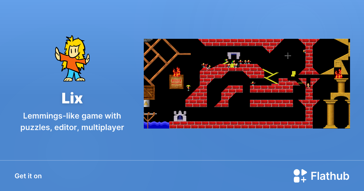 Install Lix on Linux | Flathub